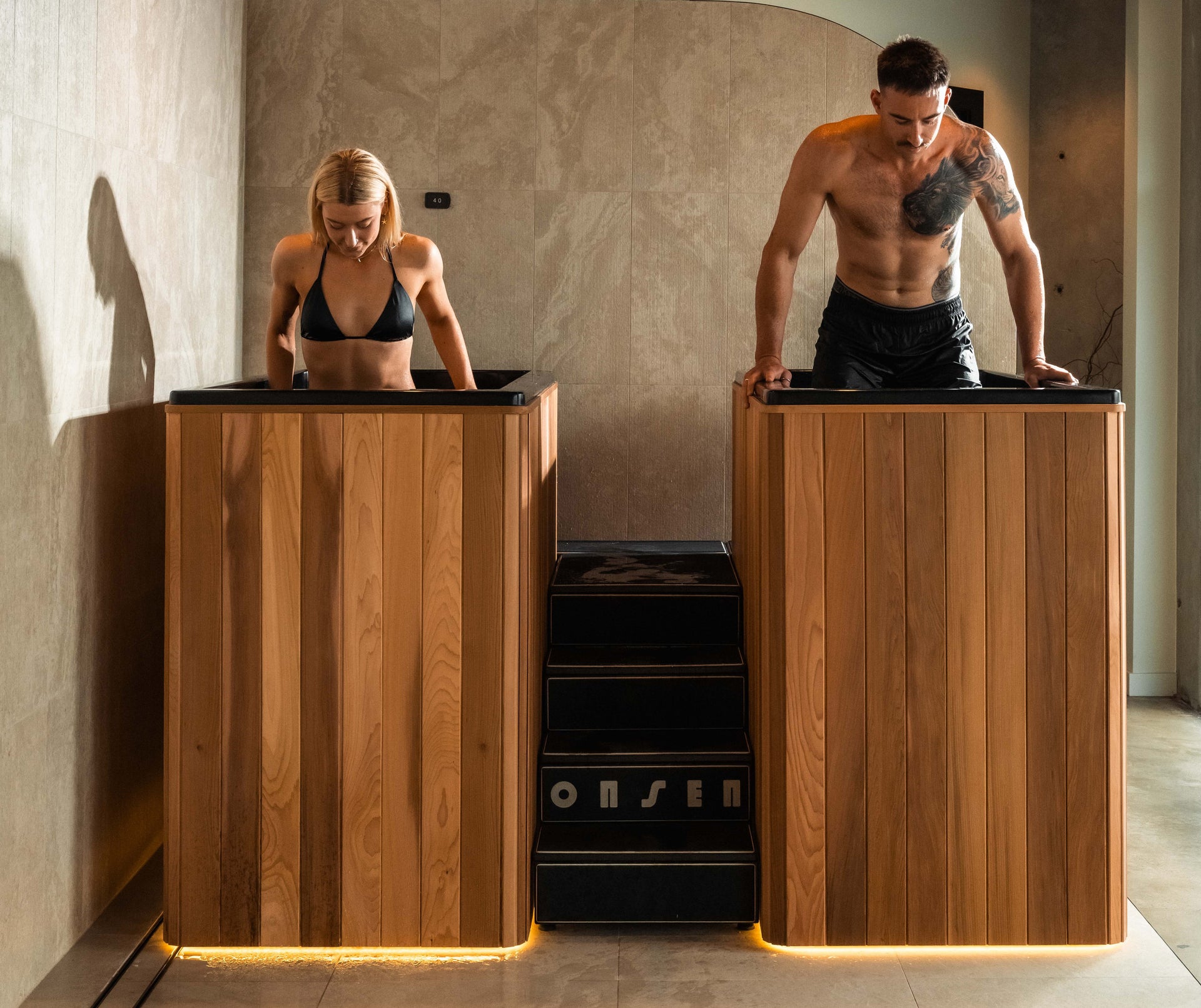 MiPod All-In-One Cedar & Fibreglass Cold Plunge