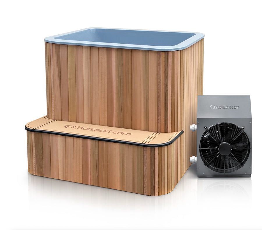 Ultra Ice Bath 2-4 Person Cedar/Metal/Carbon Fibre Cold Plunges ...